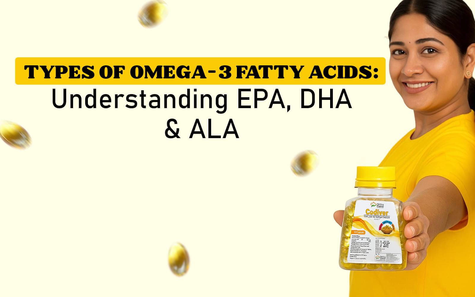 EPA vs DHA vs ALA: Omega-3 Types Explained – Healing Pharma