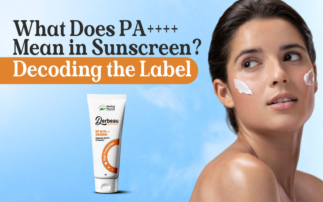 PA++++ Meaning in Sunscreen | SPF vs PA Explained – Healing Pharma