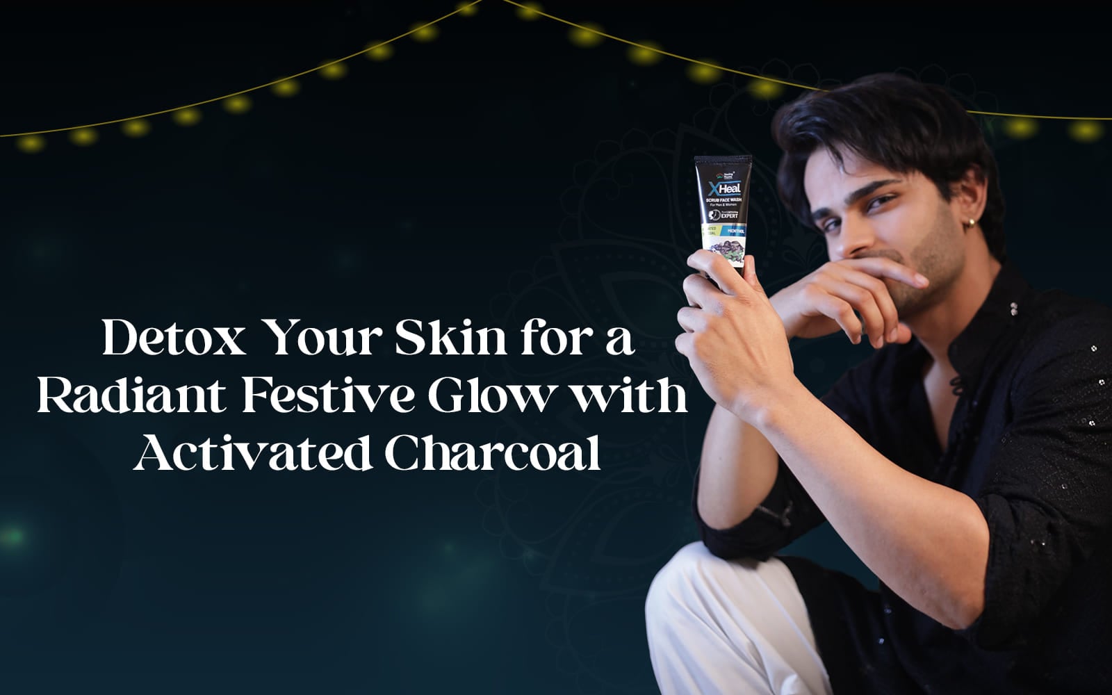 Detox Skin with Activated Charcoal | Festive Glow Guide – Healing Pharma