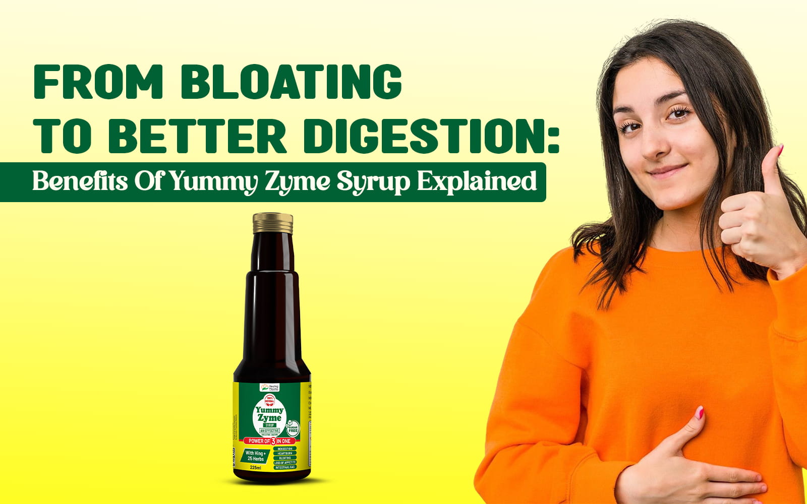 From Bloating to Better Digestion: How Yummy Zyme Syrup Supports Gut ...