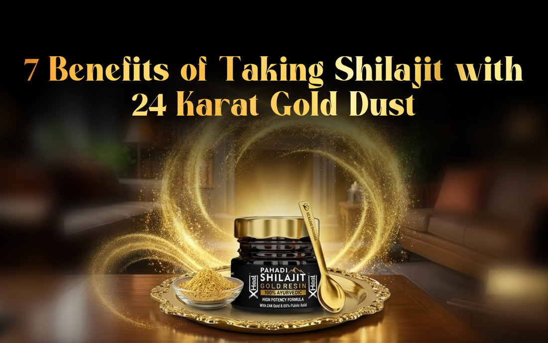 7 Benefits of Shilajit with Gold – Healing Pharma
