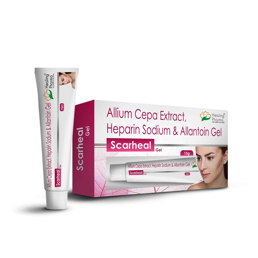 Scarheal Gel: Allium Cepa, Heparin Sodium & Allantoin Gel – Healing Pharma
