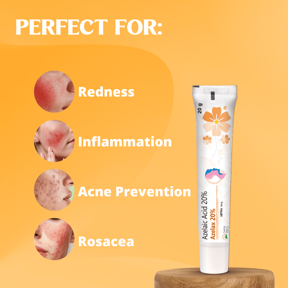 Healing Pharma Azelaic Acid Cream - Effective Skin Treatment