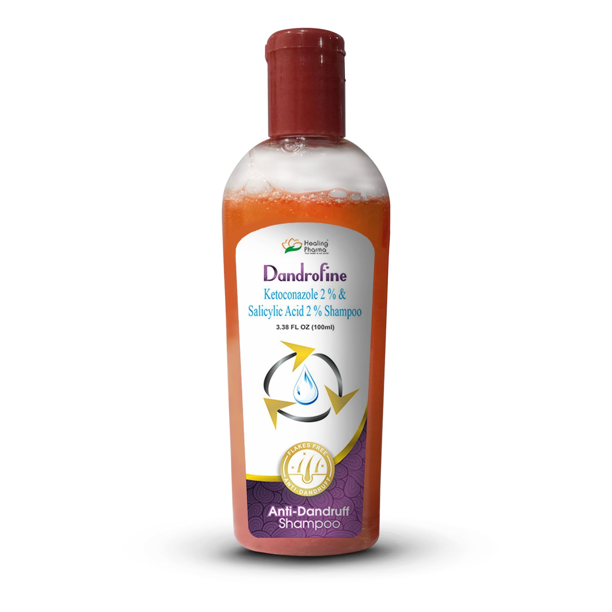 Buy Dandrofine Anti Dandruff Shampoo 100ml – Healing Pharma